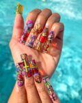 Dreamy Stained Glass Nails - Dream Manicures