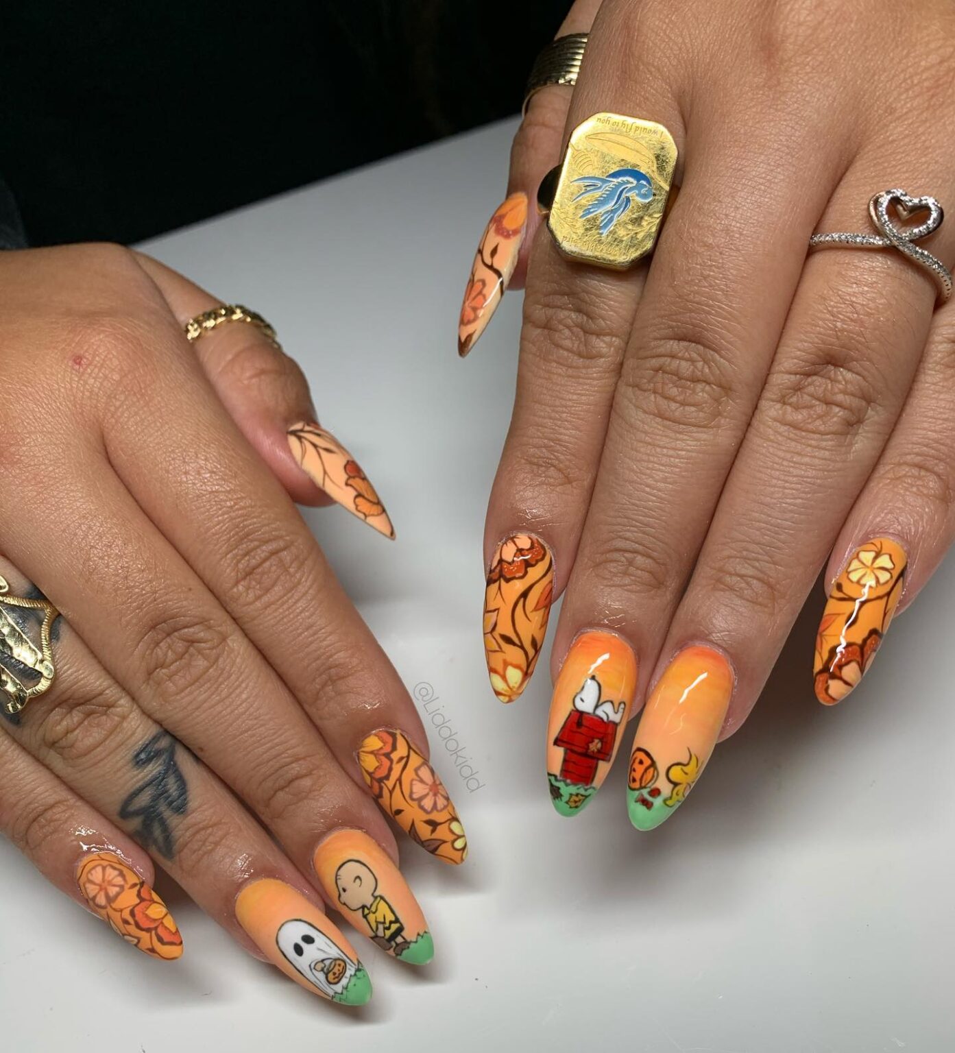 Snoopy Fall Nails: The Ultimate Guide To Festive Peanuts-Inspired Nail ...