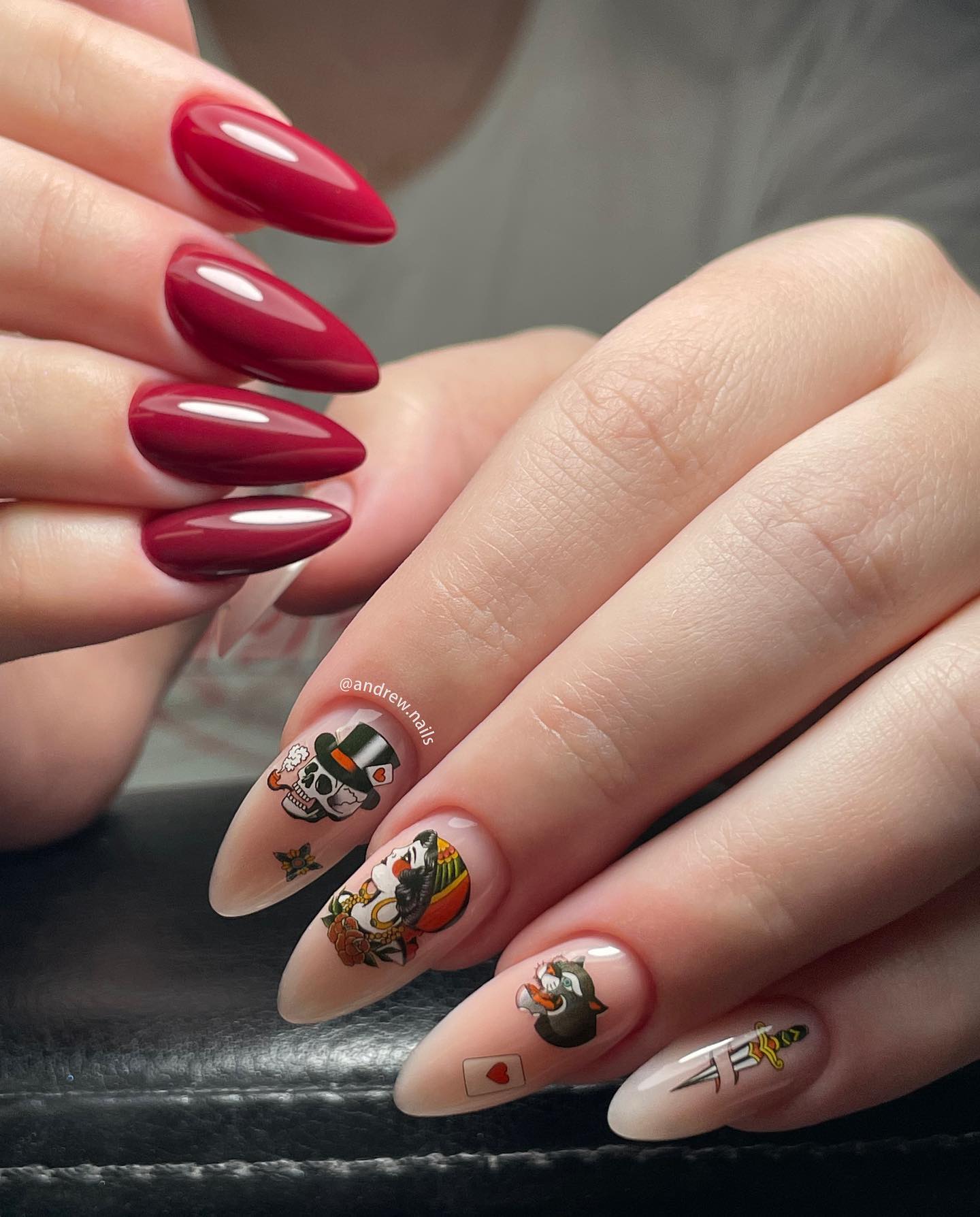 Tattoo Nail Art: Ink Your Nails With Edgy, Timeless Designs! - Dream ...