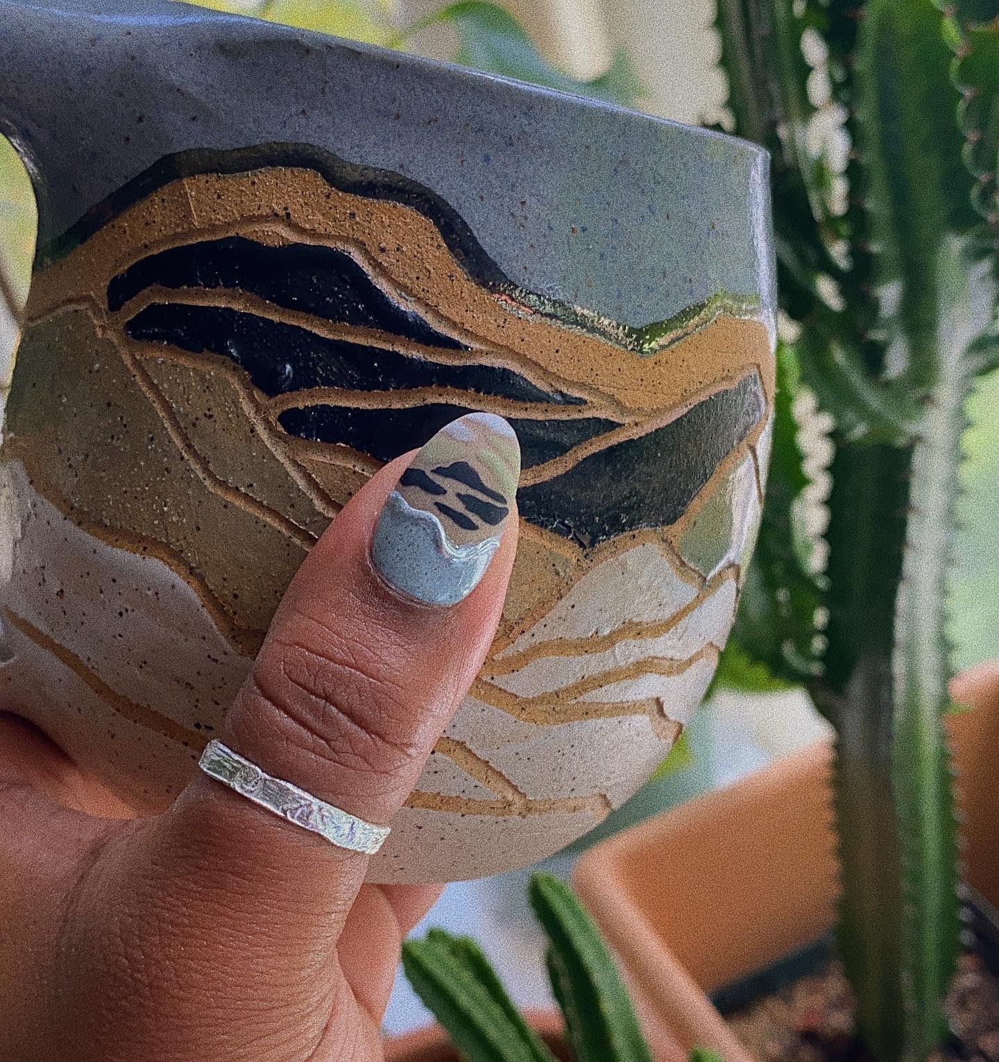 Ceramic Nails: The Pottery-Inspired Nail Trend Bringing Artistry To ...