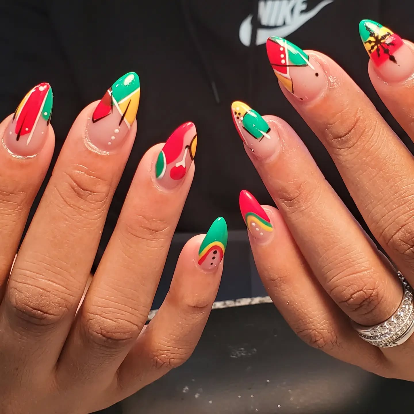 Bold, Bright, And Beautiful: Kwanzaa Nail Art Inspiration - Dream Manicures