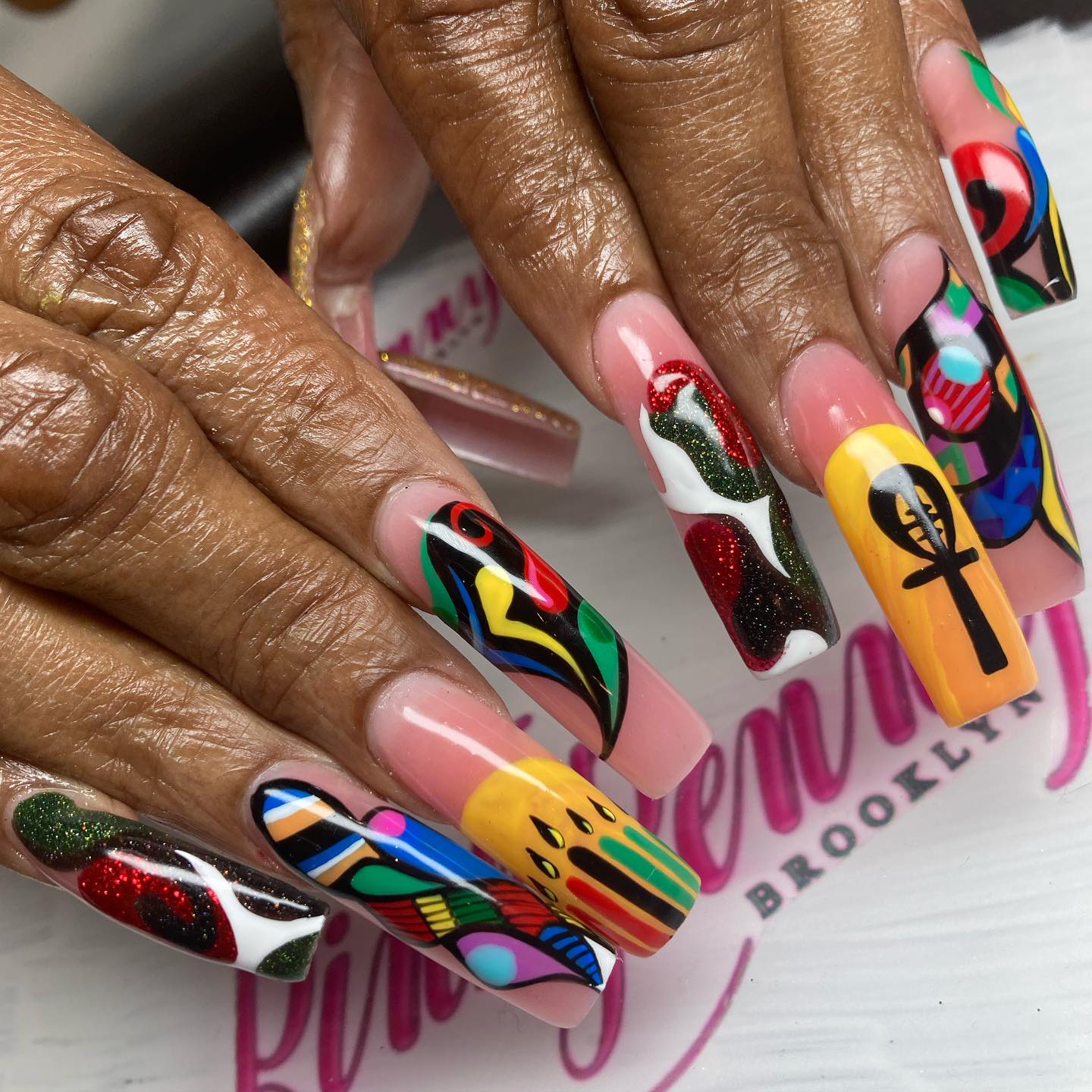 Bold, Bright, And Beautiful: Kwanzaa Nail Art Inspiration - Dream Manicures