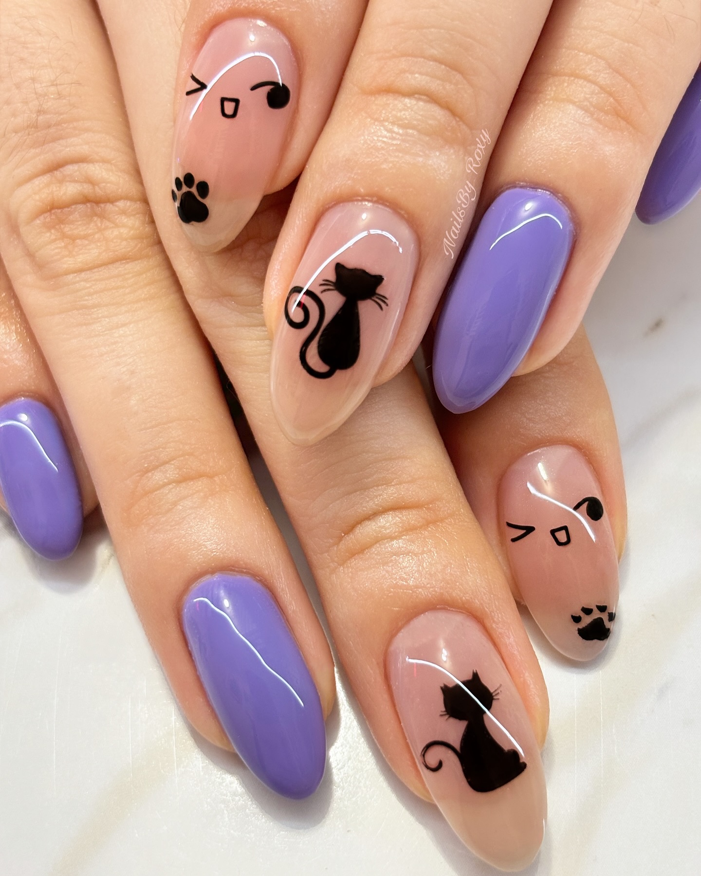 Purr-fectly Fierce: Cat Nail Art Inspo For Your Inner Feline - Dream ...